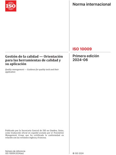 ISO 10009:2024[S] - Quality management - Guidance for quality tools and ...